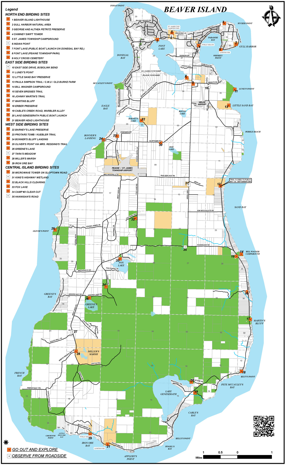 Birding Logistics | Beaver Island Trails Birding Logistics | Beaver Island Trails